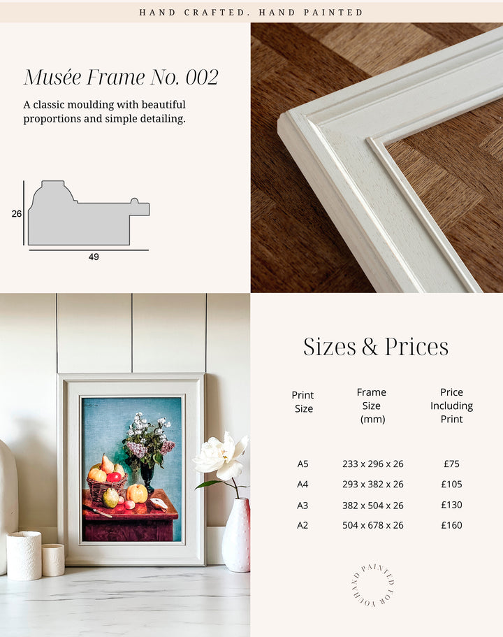 Hand Painted Frame Information - Musee Home