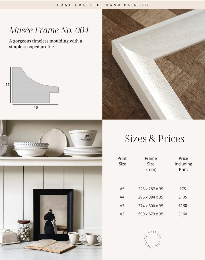 Hand Painted Frame Information - Musee Home