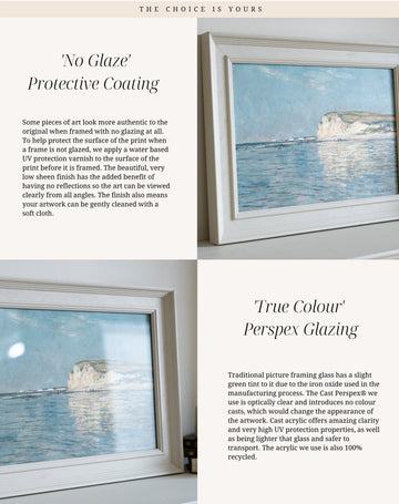 Hand Painted Frame Information - Musee Home